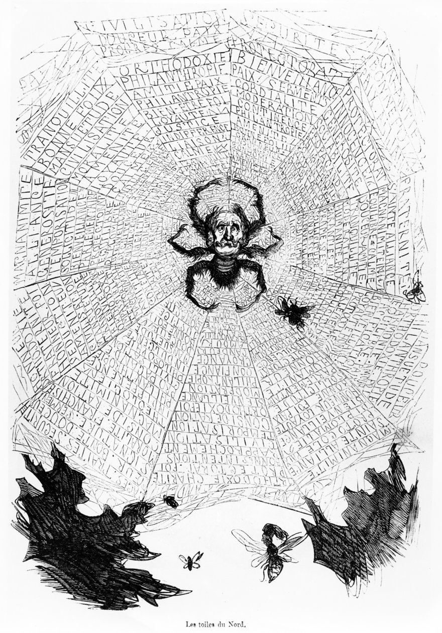 The Webs of the North, illustration from 'The History of Holy Russia'