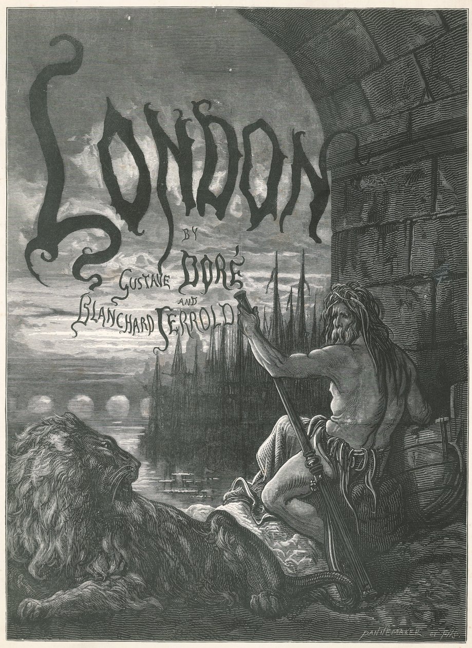 Title page for London by Gustave Dore: Buy fine art print