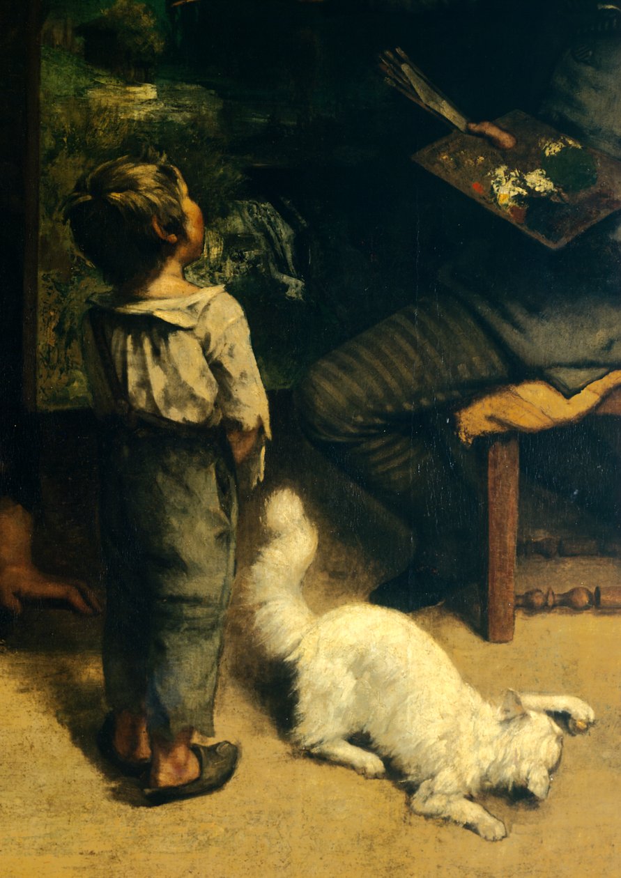 Painter's Studio by Gustave Courbet: Buy fine art print