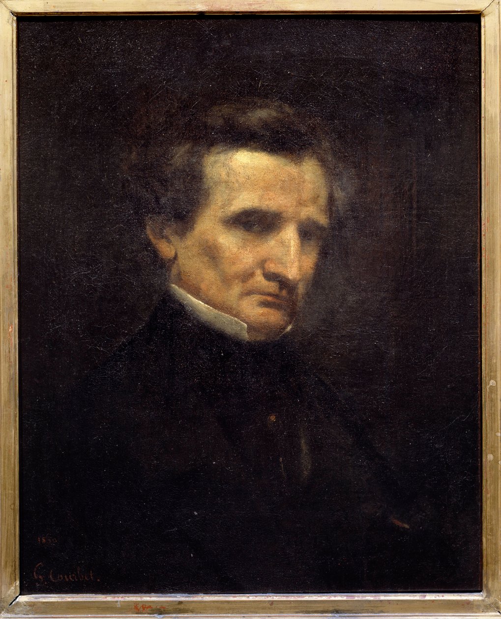Portrait of Hector Berlioz, French Composer