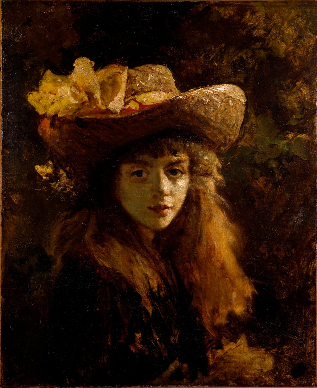 Portrait of the Girl by Gustave Courbet: Buy fine art prints