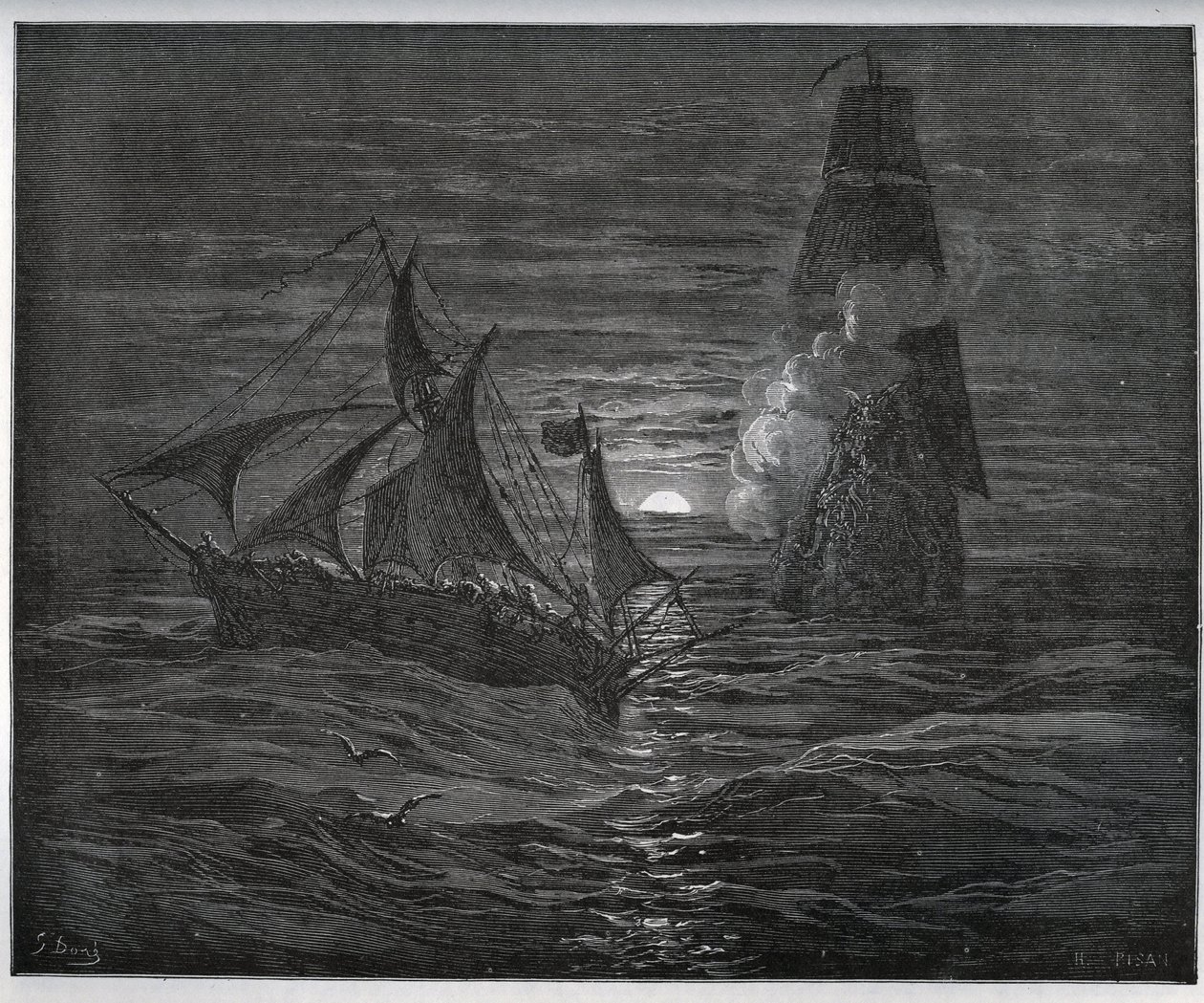 Captive Story. The Spanish Escape Boat is Attacked by a French Ship ...
