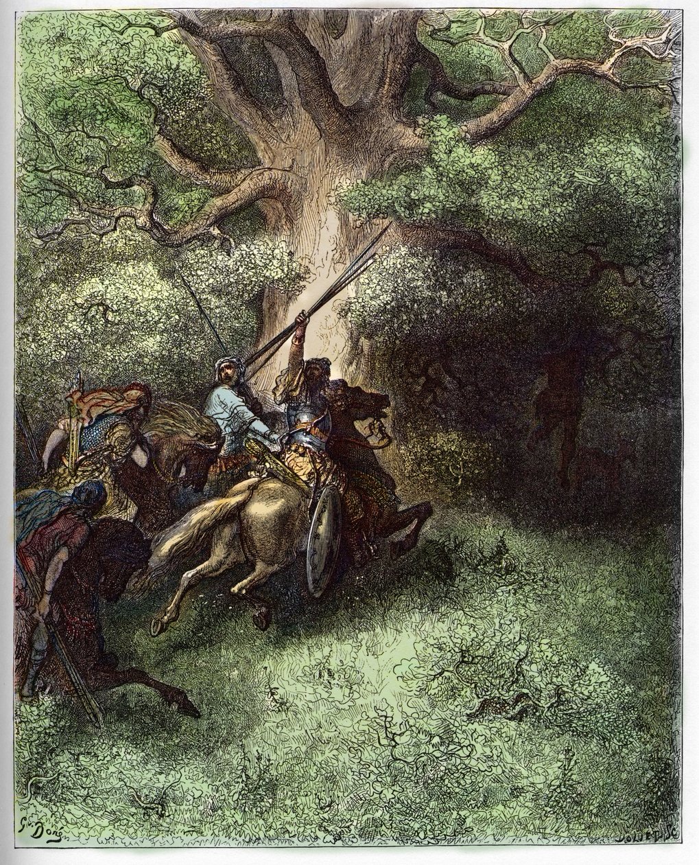 Death of Absalom - The death of Absalom. After the defeat against his ...