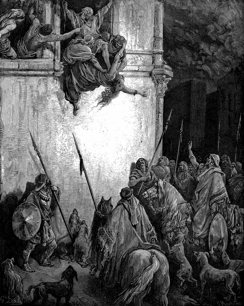 Jezebel, Phoenician Princess and Wife of King Ahab of Israel, Thrown ...