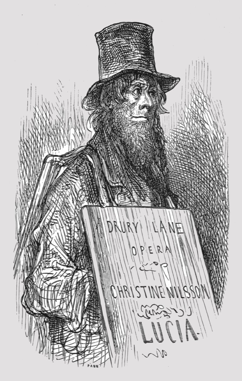 The Animated Sandwich, 1872 by Gustave Dore