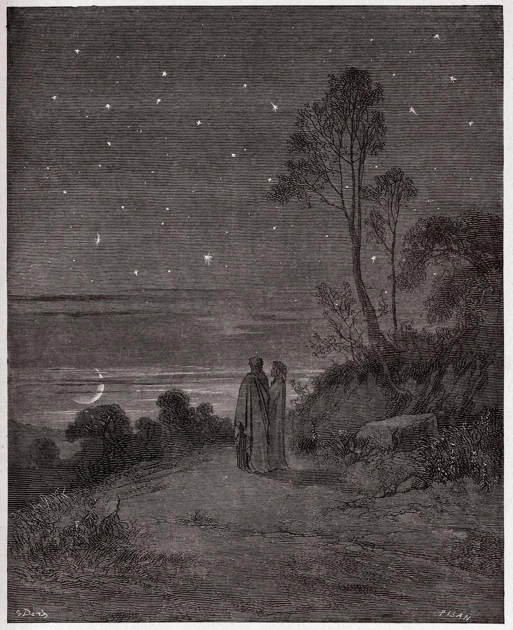 The Divine Comedy, Inferno, Canto 2: The darkening sky of the first ...