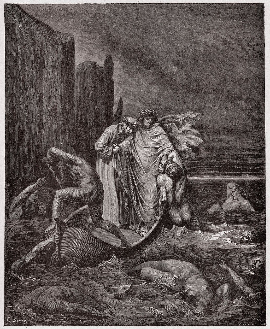 The Divine Comedy, Inferno, Canto 8: The soul of the Florentine ...