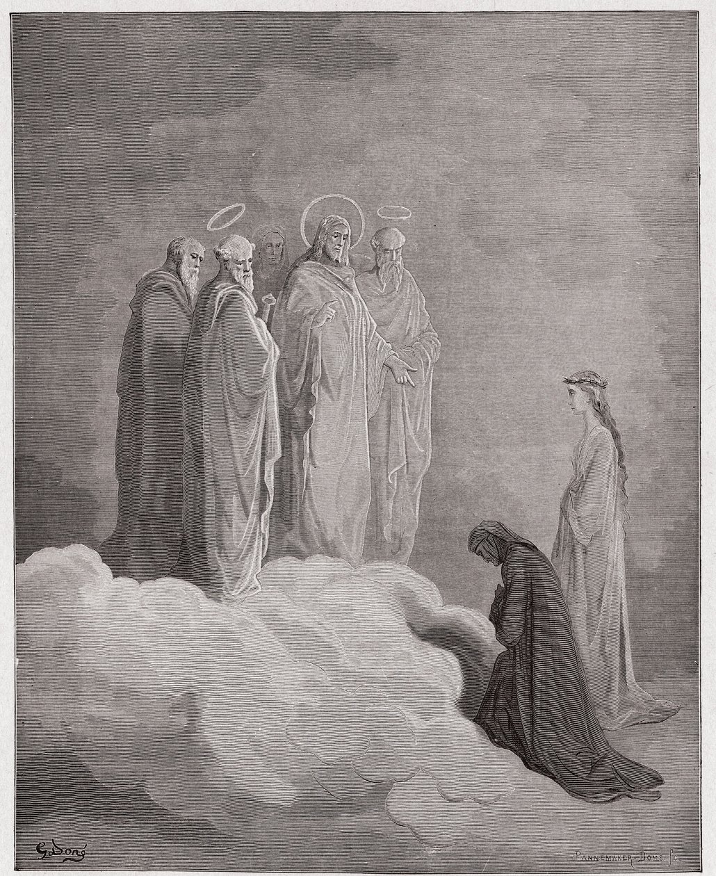 The Divine Comedy, Paradiso, Canto 26: St. John examines Dante ...