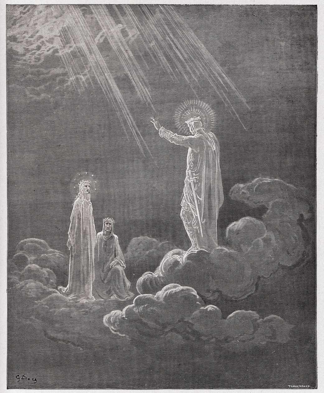 The Divine Comedy, Paradiso, Canto 8: Charles Martel addresses Dante ...