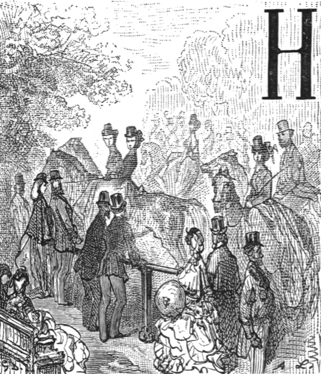The Row by Gustave Dore: Highest-quality art reproduction