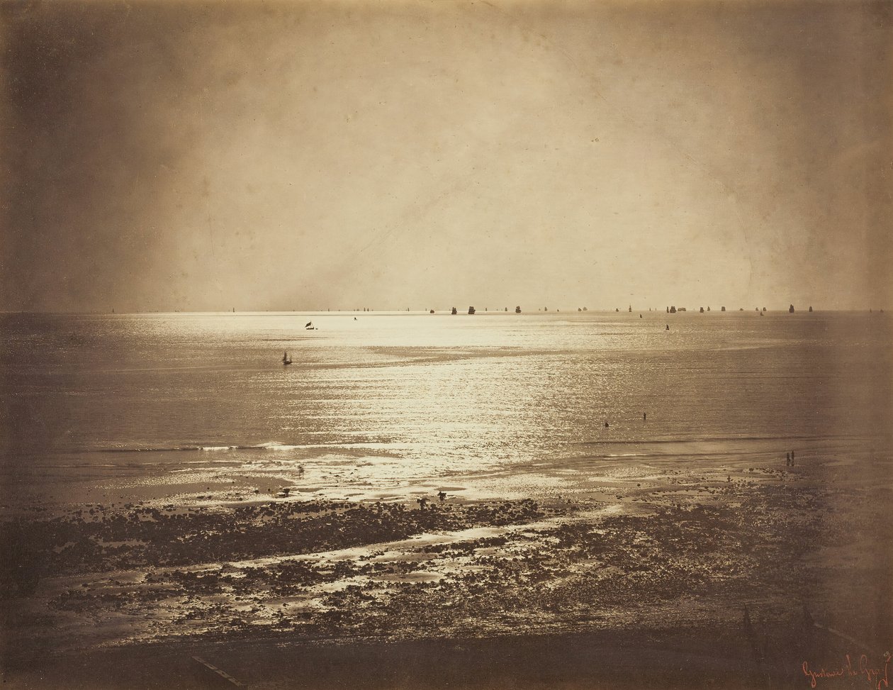 Seascape, Normandy, 1856-57 by Gustave Le Gray