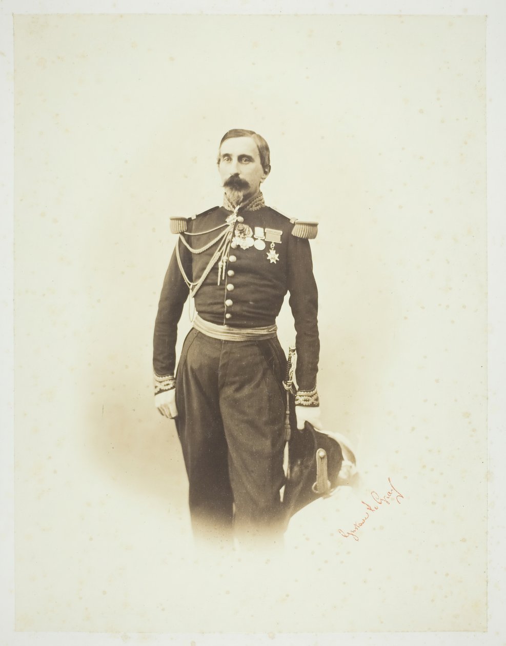 Untitled [French Officer] by Gustave Le Gray