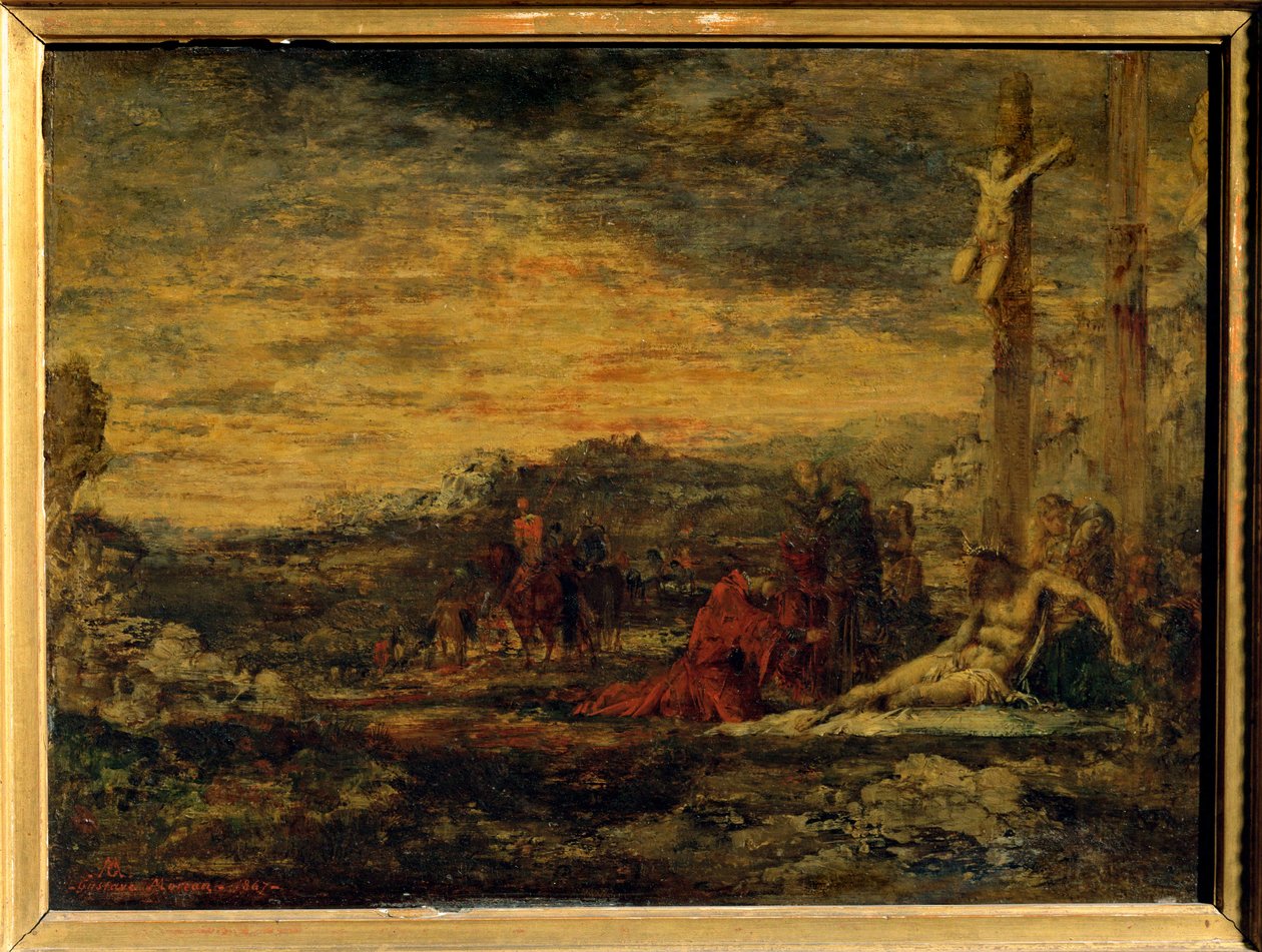 Calvary by Gustave Moreau: Highest-quality art reproduction