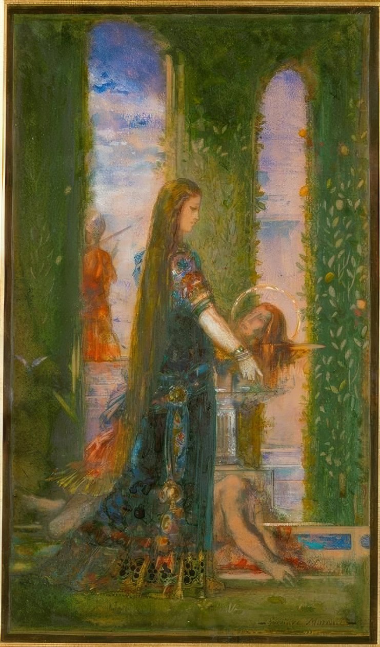 Salome in the Garden by Gustave Moreau: Buy fine art print