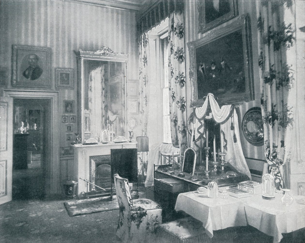 The Queens Dressing Room at Windsor Castle by HN King