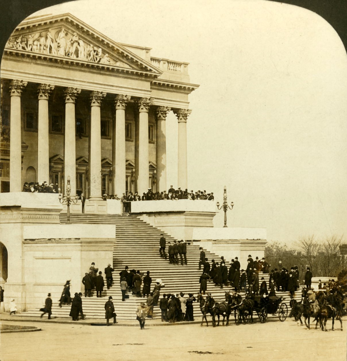 Arrival at Capitol...Inauguration of Roosevelt, Washington