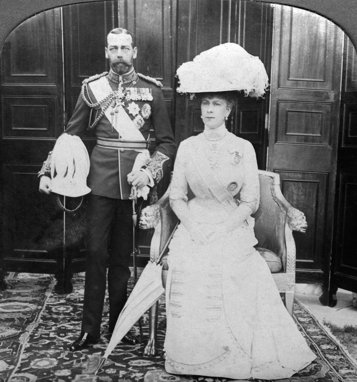 King George V And Queen Mary By H D Girdwood