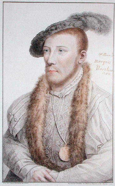 William Parr (1513-71) Marquess of Northampton, Engraved by Francesco ...
