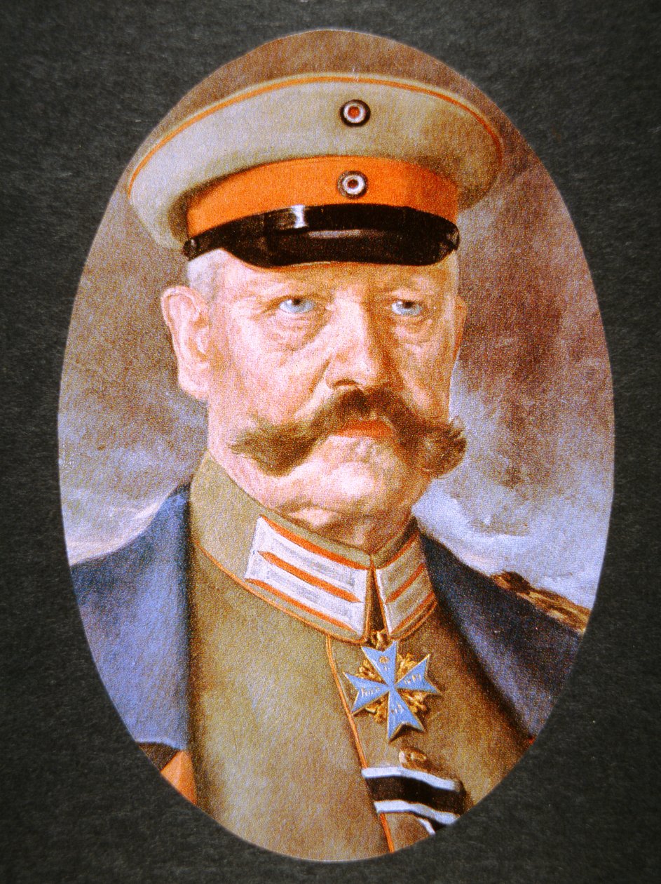 German Field Marshal Paul von Hindenburg by Hans Best
