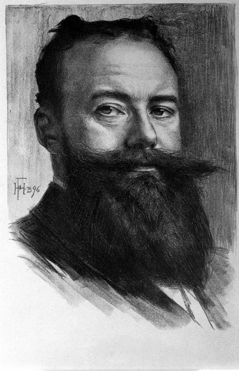 Hermann Sudermann by Hans Fechner: Buy fine art print