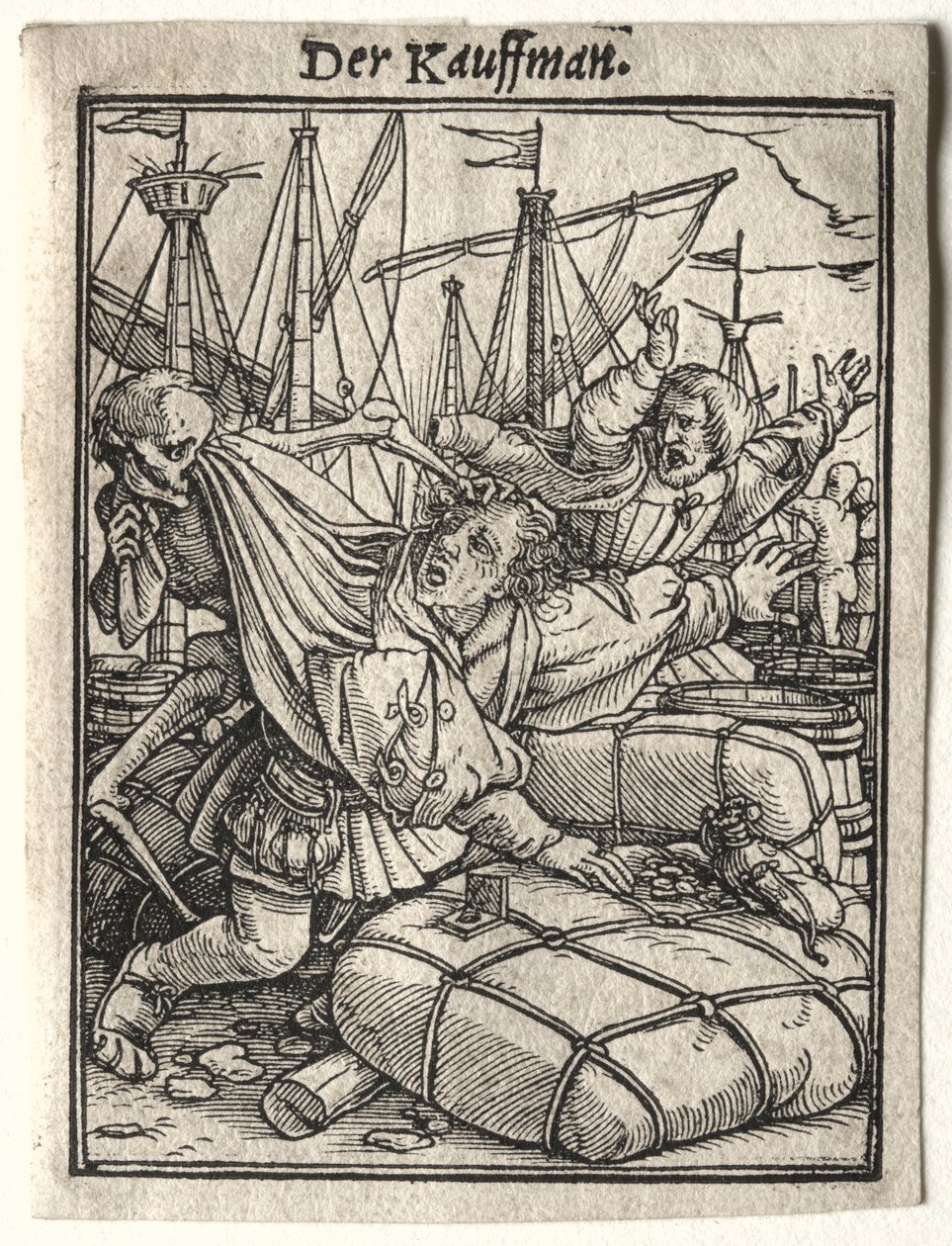 The Merchant by Hans Holbein: Premium art reproduction