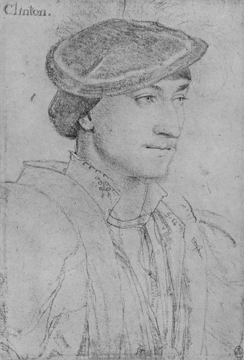 Edward, Lord Clinton by Hans Holbein der Jüngere