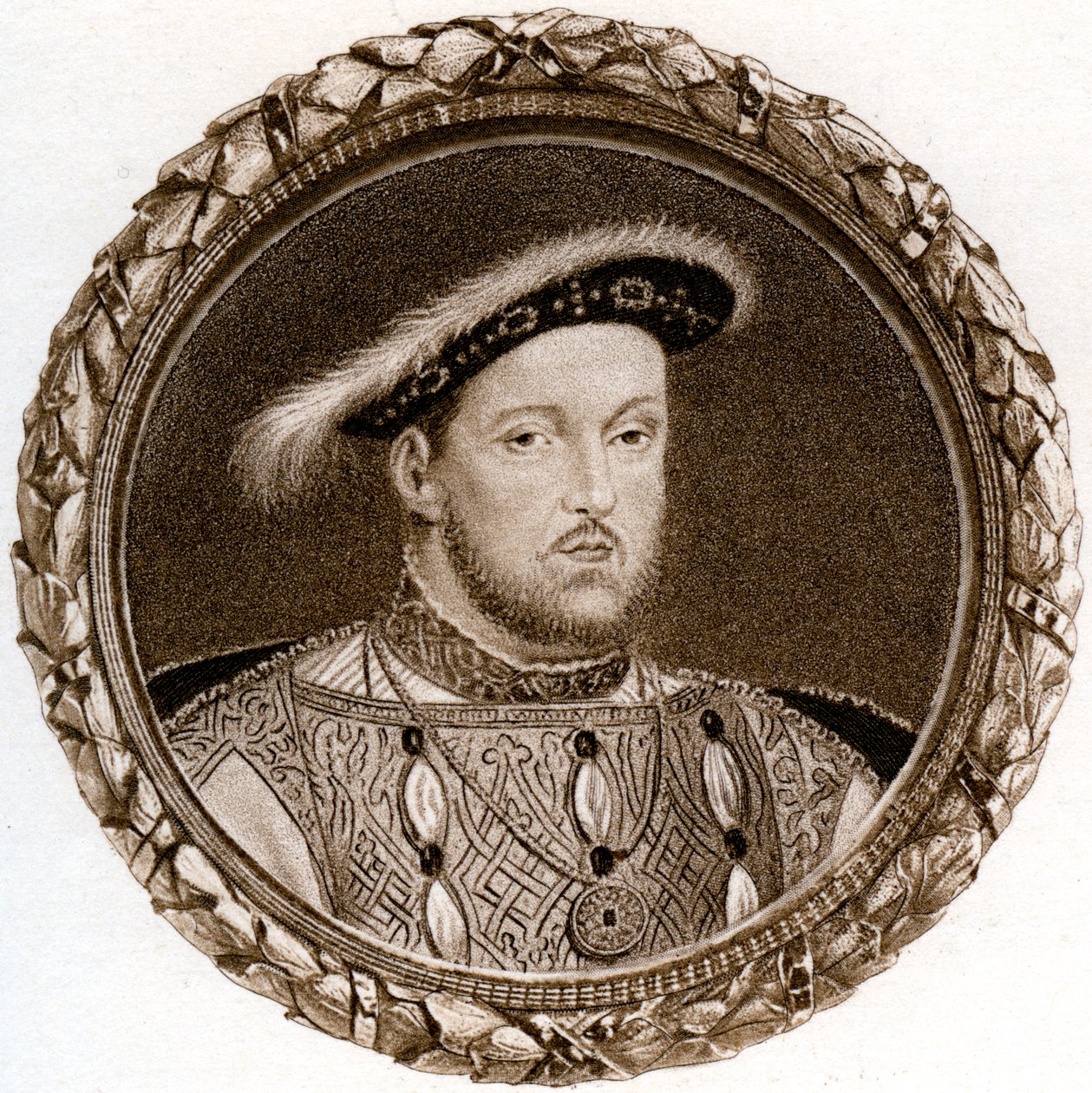 Henry VIII by Hans Holbein der Jüngere: Fine art print