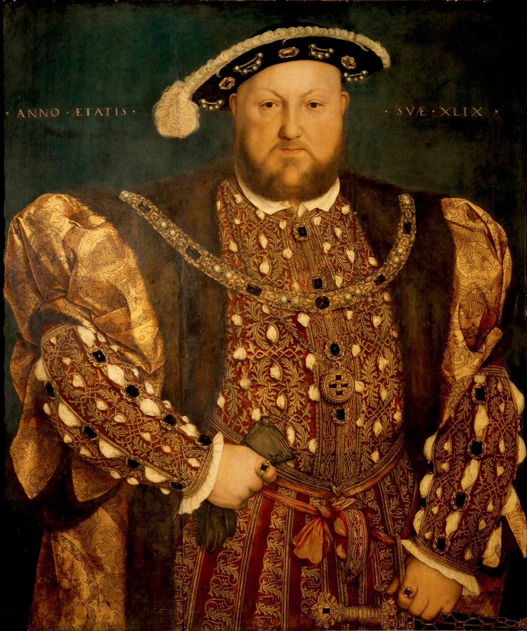 Portrait of Henry VIII aged 49 by Hans Holbein the Younger