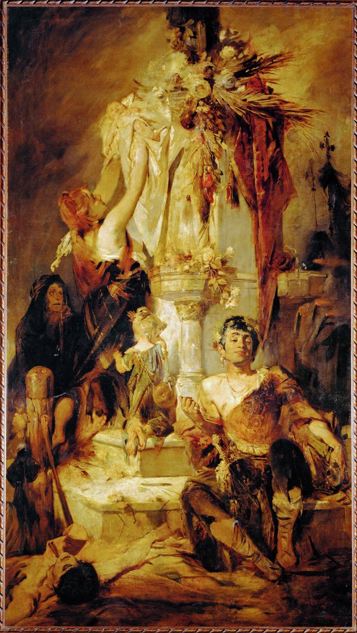 Sacrificial Scene by Hans Makart: Buy fine art print