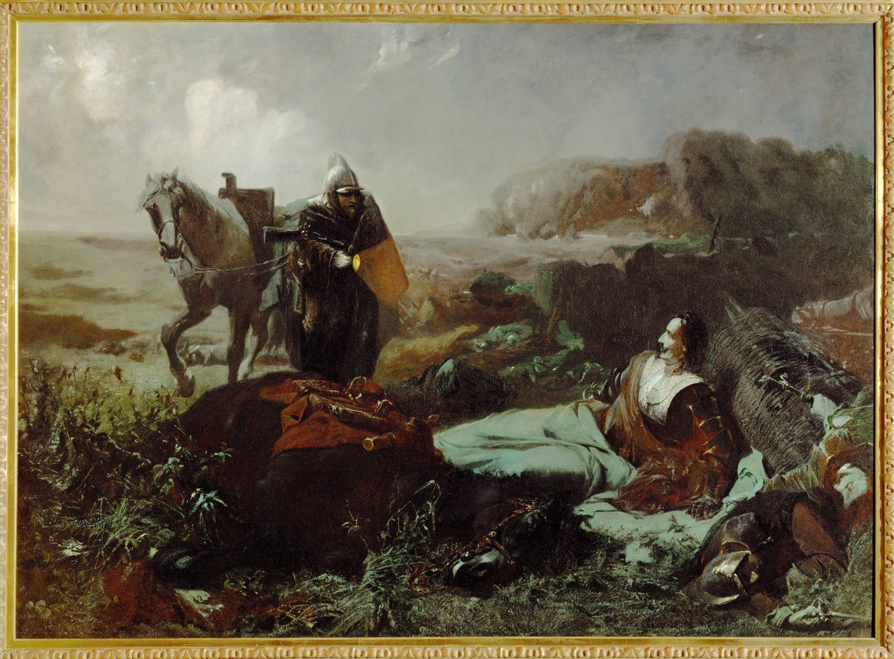 The Death of Count Pappenheim, General during the Thirty Years' War