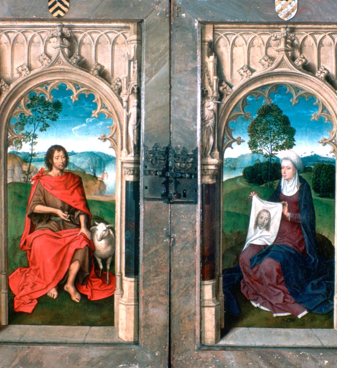 Triptych of Jan Florain by Hans Memling: Fine art print