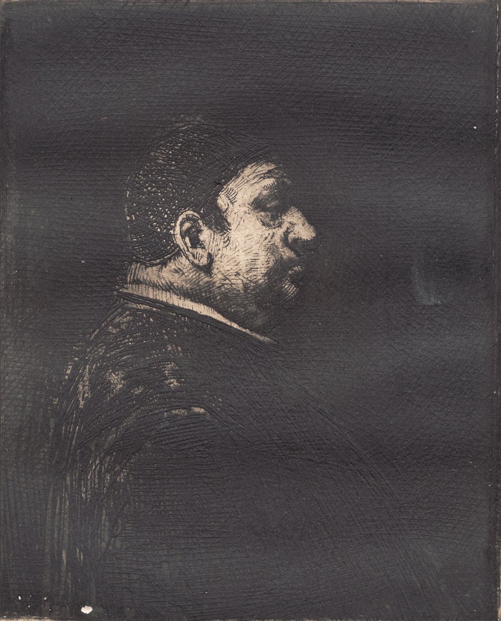 The Model Reimers by Hans Nikolaj Hansen: Fine art print