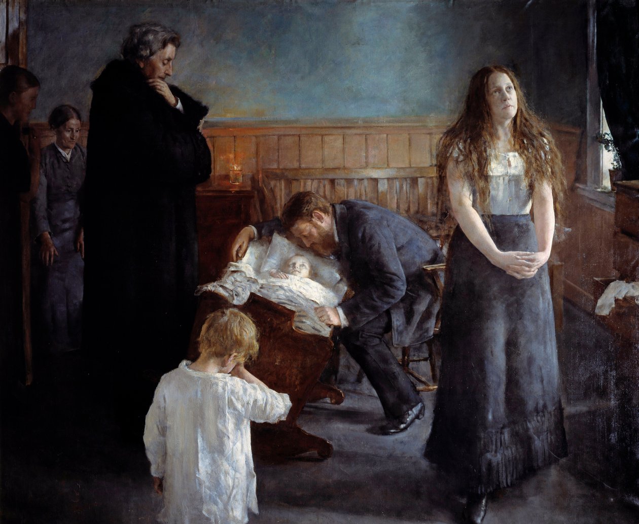 The Sick Child by Hans Olaf Heyerdahl: Buy fine art prints