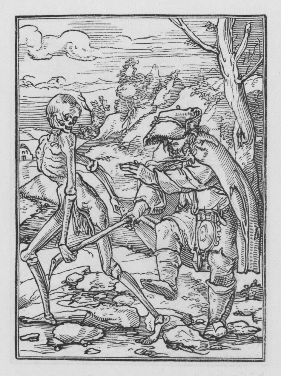 Holbein's Dance of Death: The Blind Man