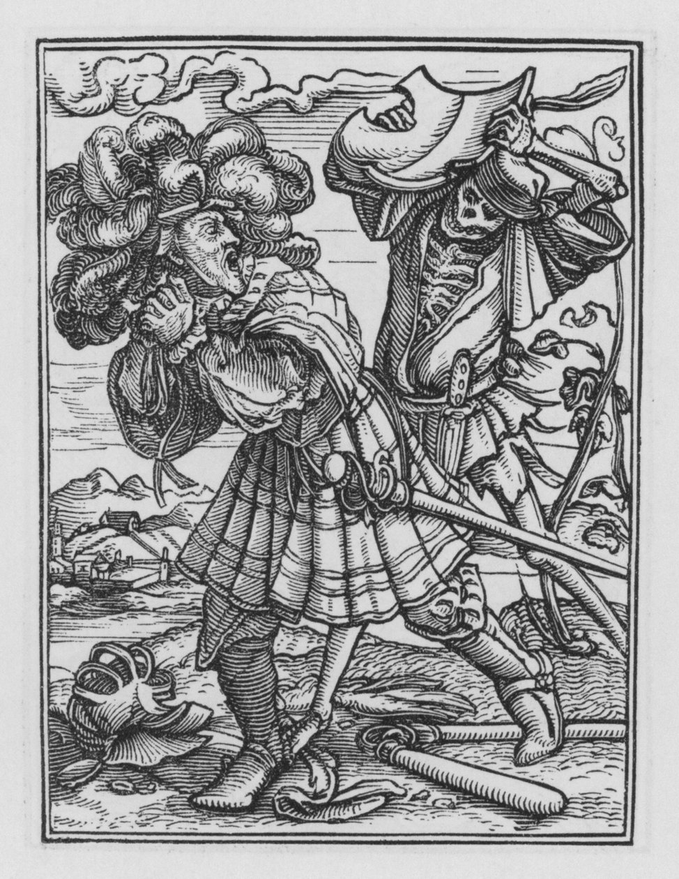 Holbein's Dance of Death: The Count