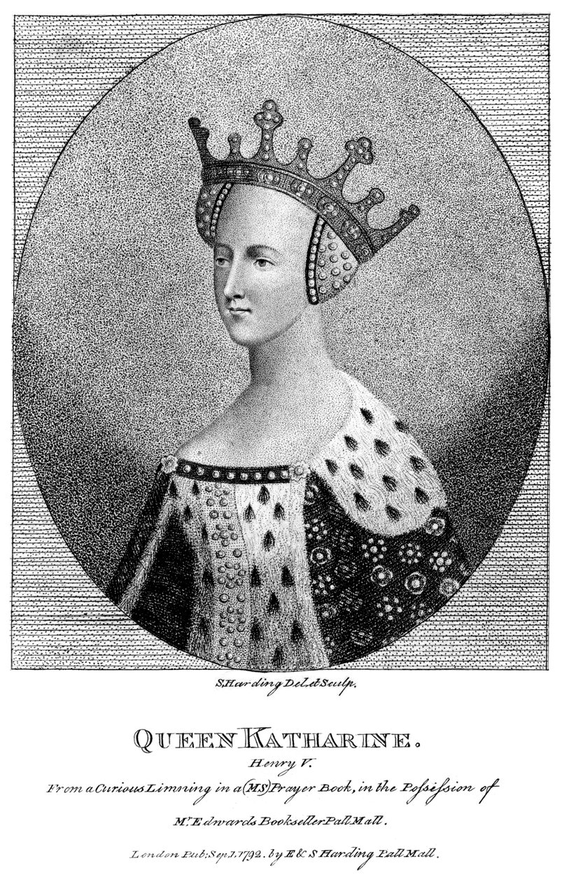 Catherine of Valois, queen consort of King Henry V