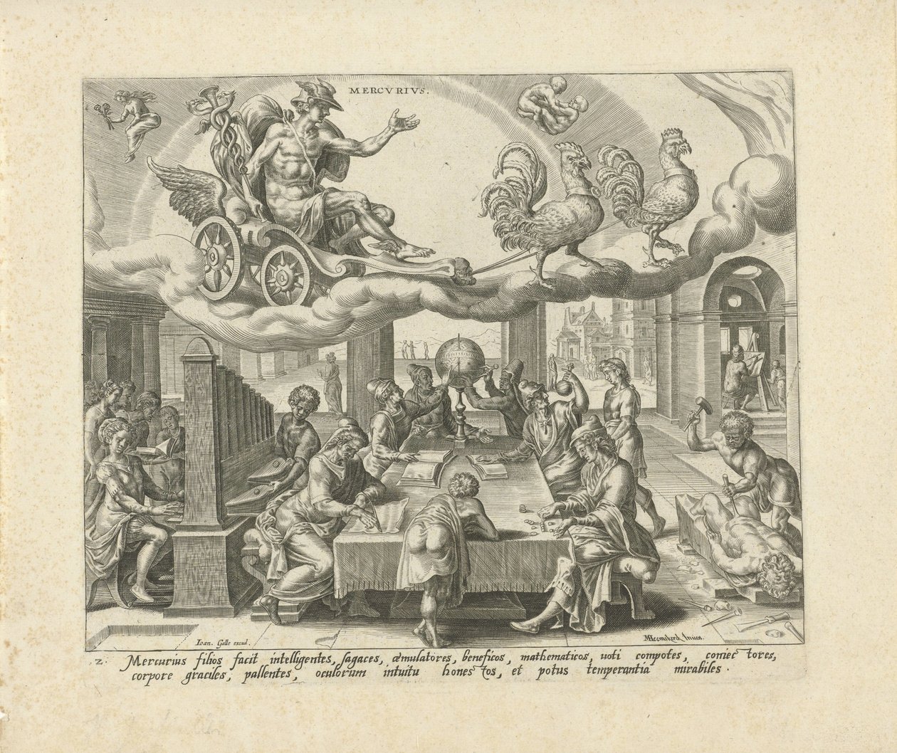 The Planet Mercury and Its Children (The Seven Planets)