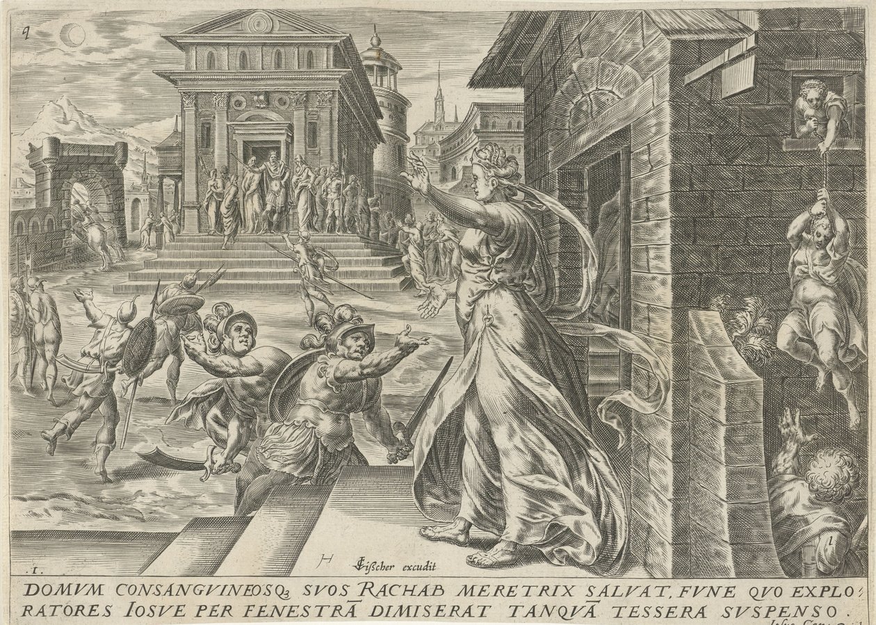 Rahab Lets the Spies Escape Through the Window (series title)