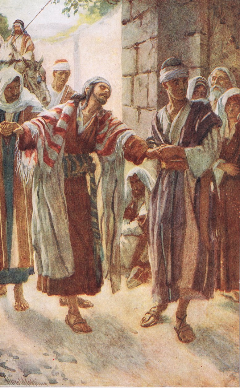 Why Persecutest Me by Harold Copping: Buy fine art print