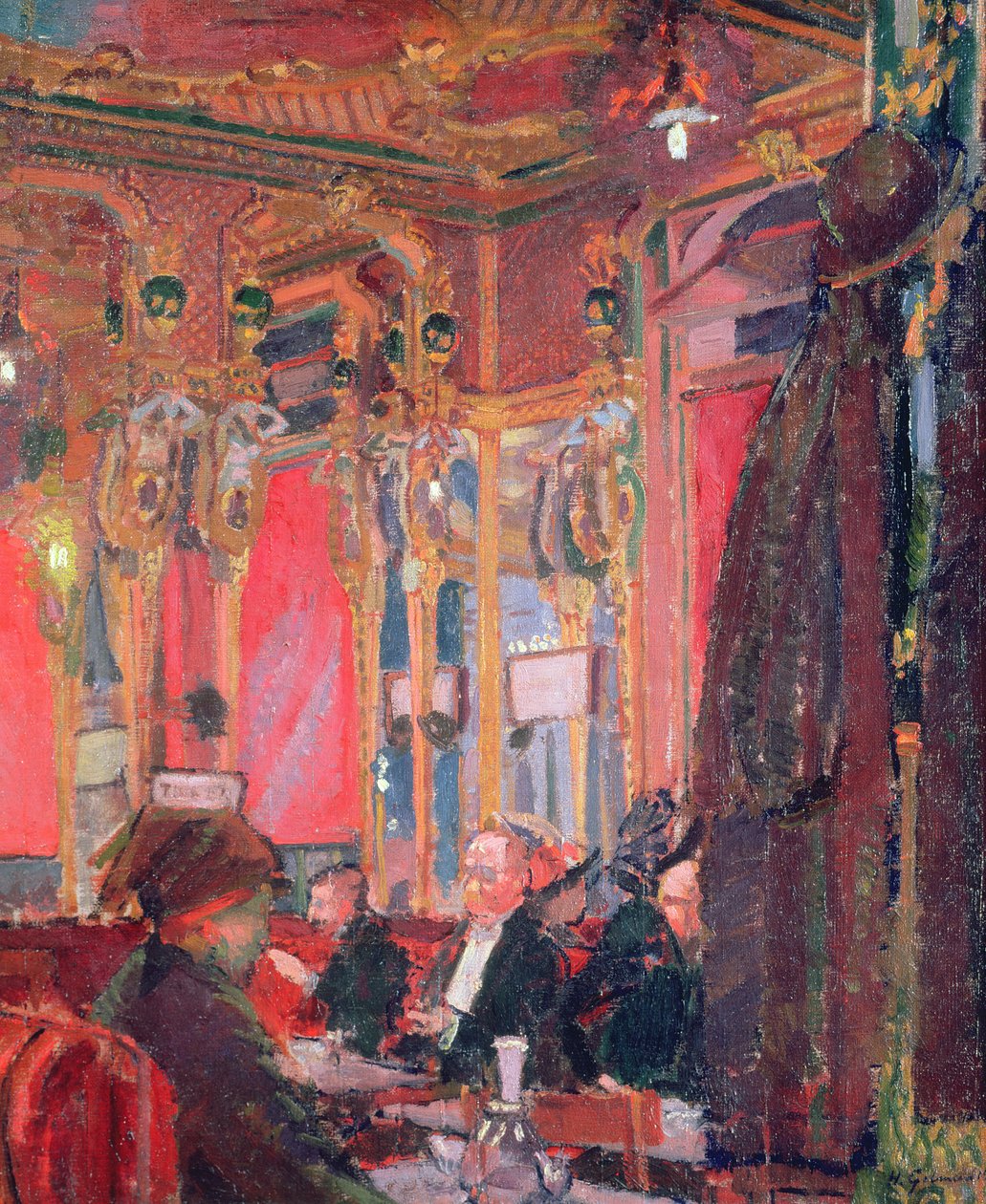 The Cafe Royal by Harold Gilman: Buy fine art print