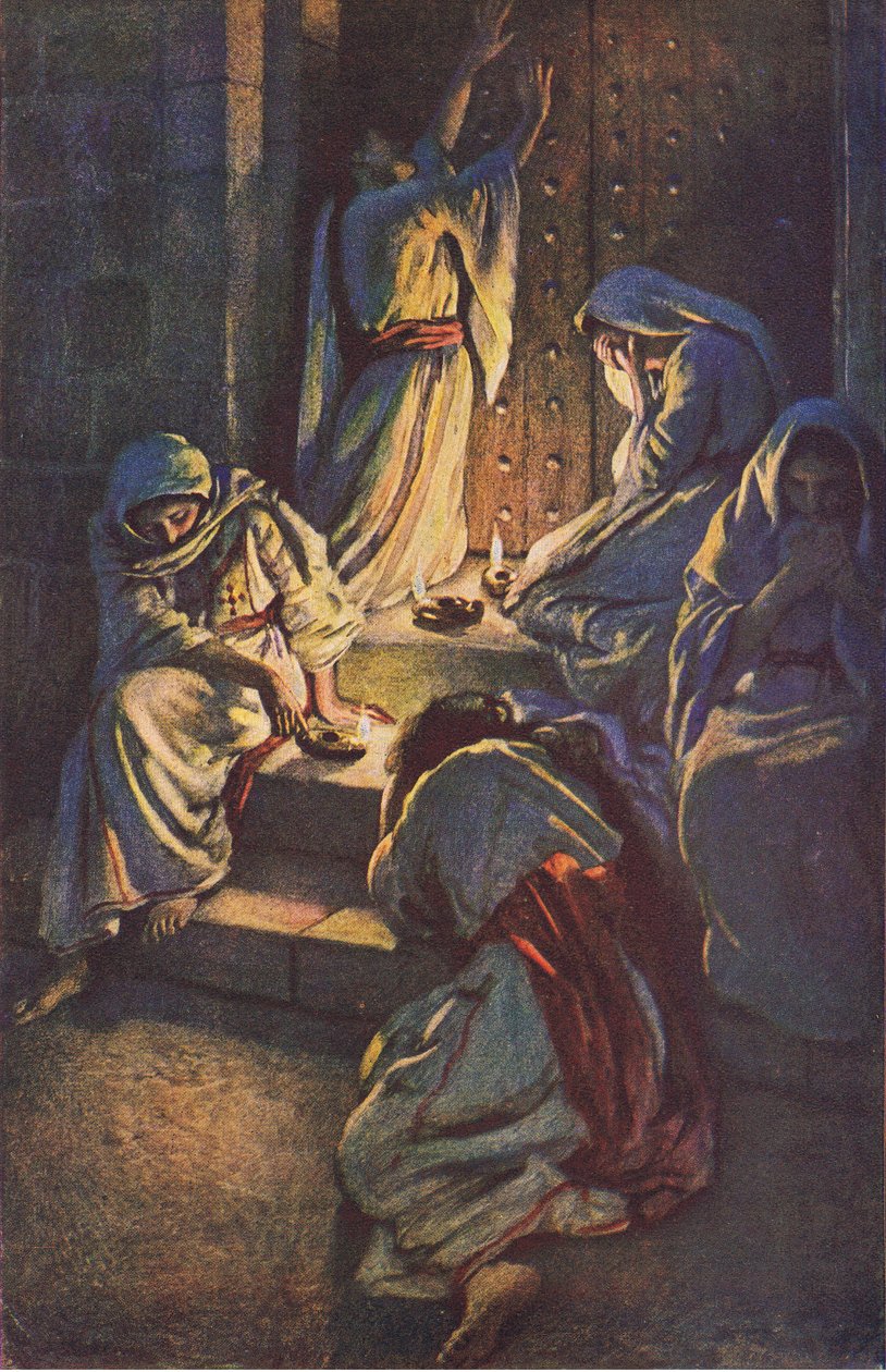 The foolish virgins, illustration from Harold Copping Pictures: The ...