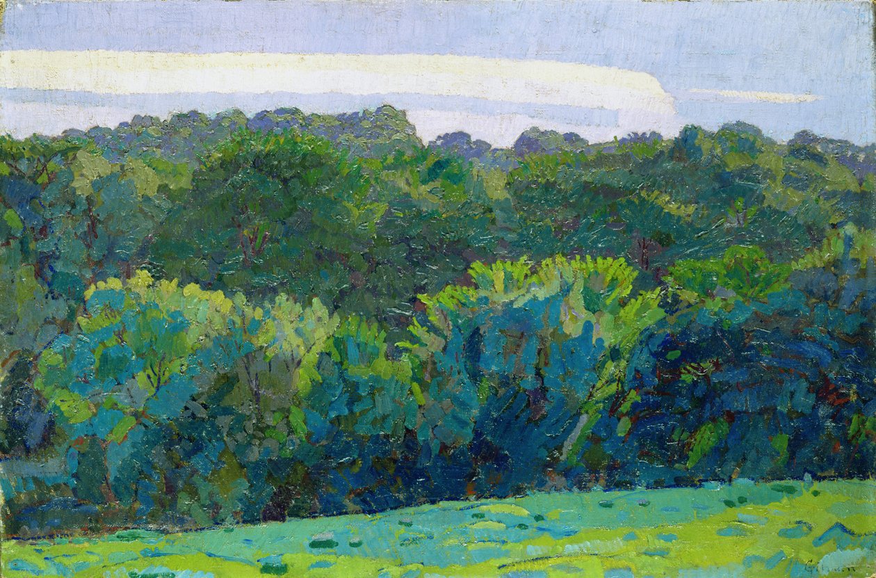 Landscape, Somerset by Harold Gilman: Buy fine art print