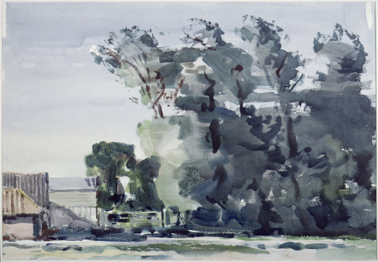 Trees - Dawn by Harry Becker: Premium art reproduction