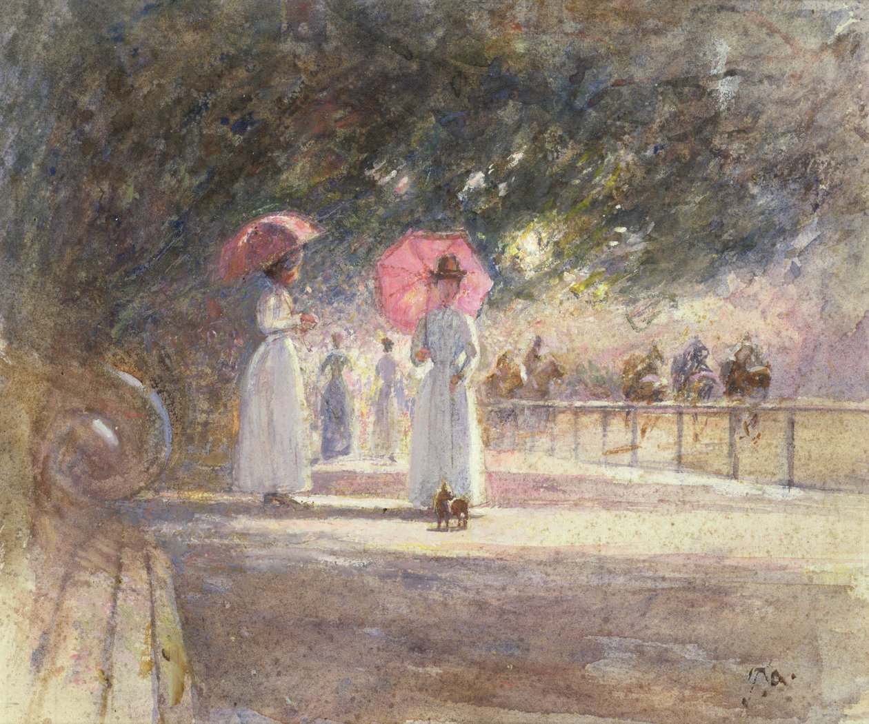 Rotten Row by Harry Fidler: Highest-quality art reproduction