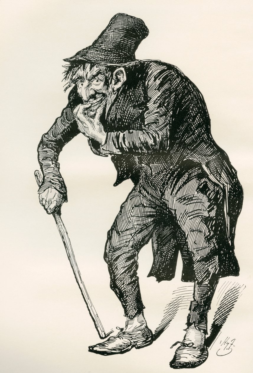 Illustration for Charles Dickens' The Old Curiosity Shop