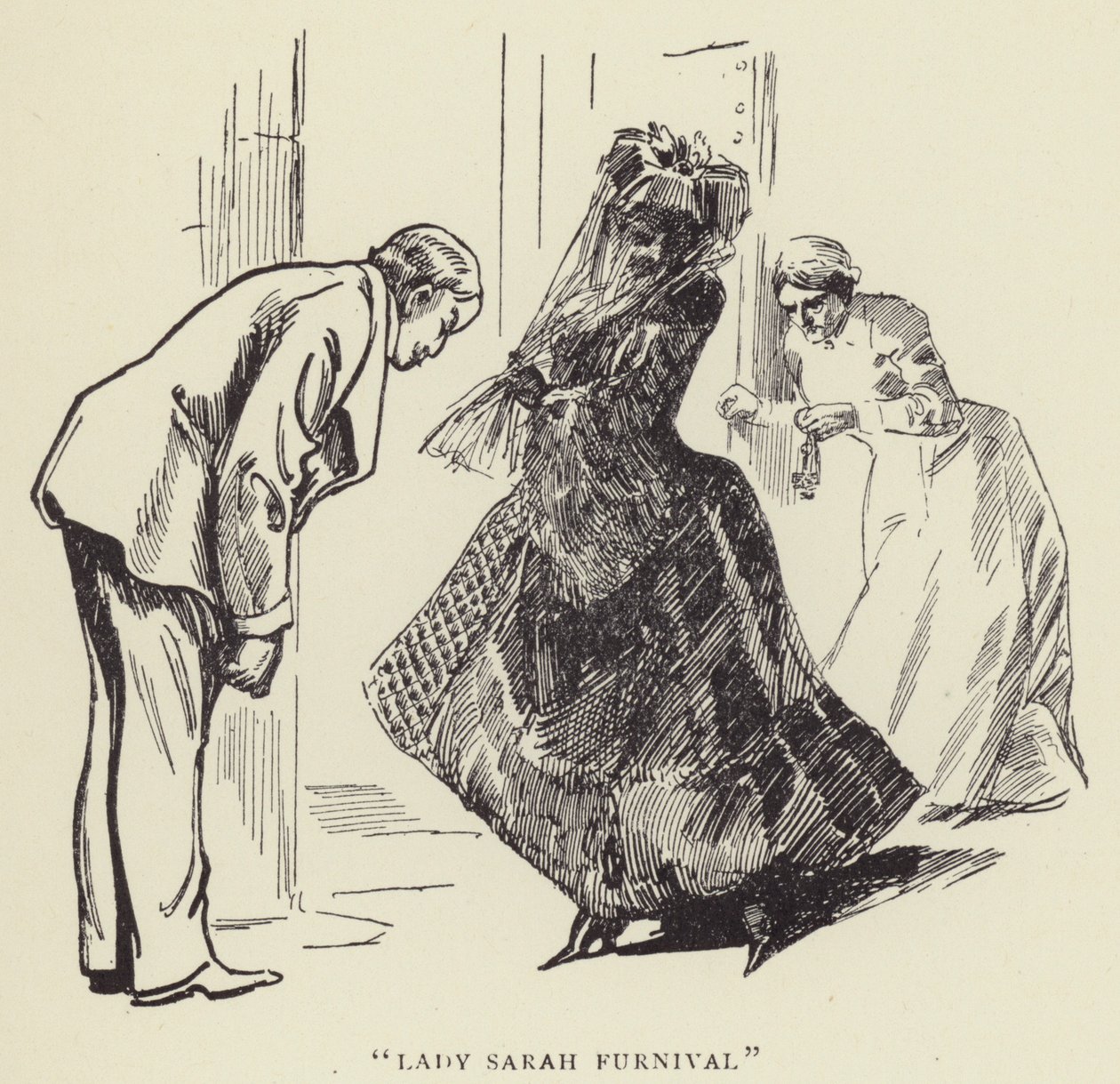 Lady Sarah Furnival by Harry Furniss: Buy fine art print