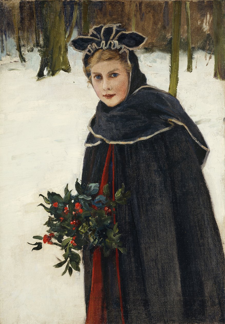 A Winter Bouquet by Harry van der Weyden: Fine art print