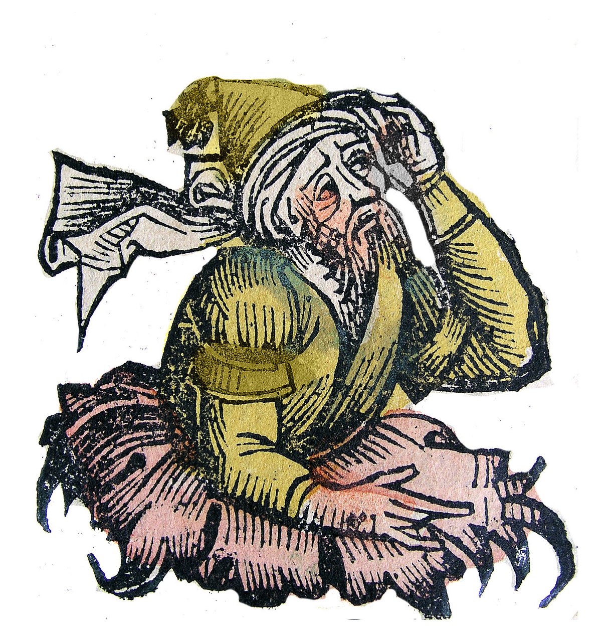 Portrait of Parmenide d'Elee (Greek Parmenides) Greek philosopher ...