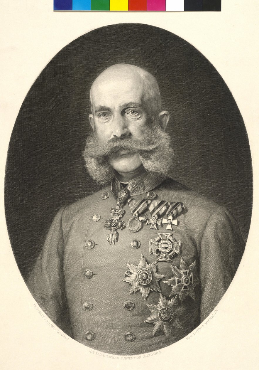 Emperor Franz Joseph I of Austria by Heinrich von Angeli