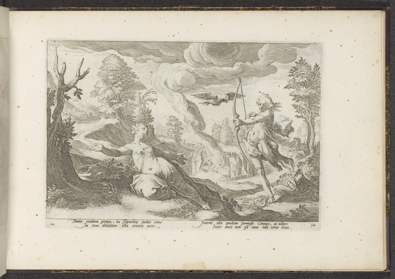 Apollo Kills Coronis (Ovid's Metamorphoses)